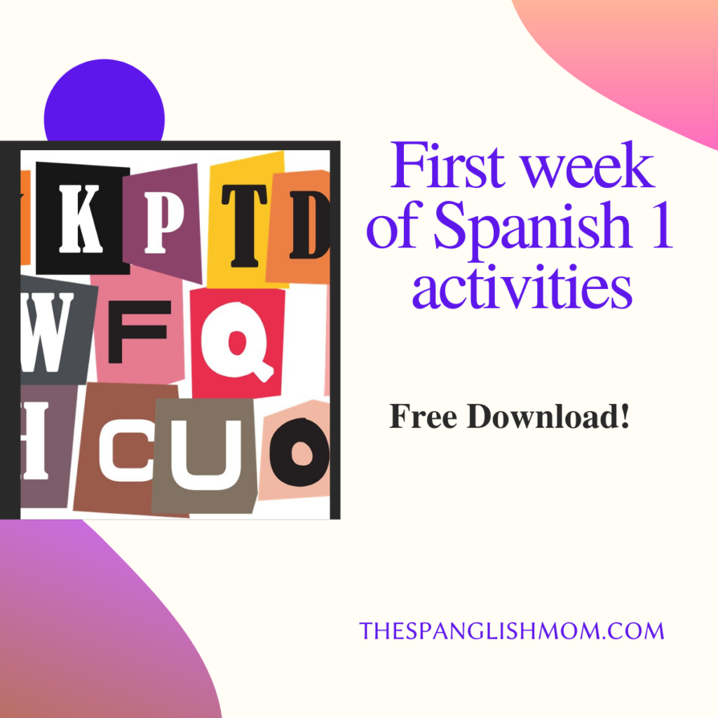 Spanish Teacher Freebies - THESPANGLISHMOM